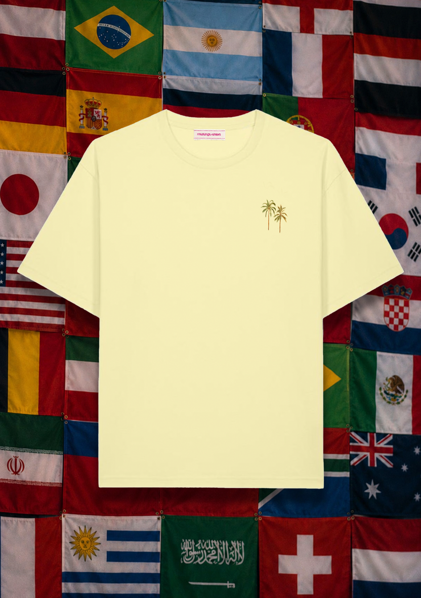 Brazil Tee Yellow – Muzungu Sisters UK