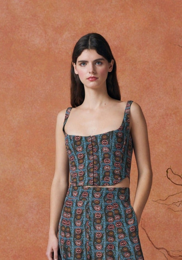 Daria Top Serpent Ocean – Muzungu Sisters UK
