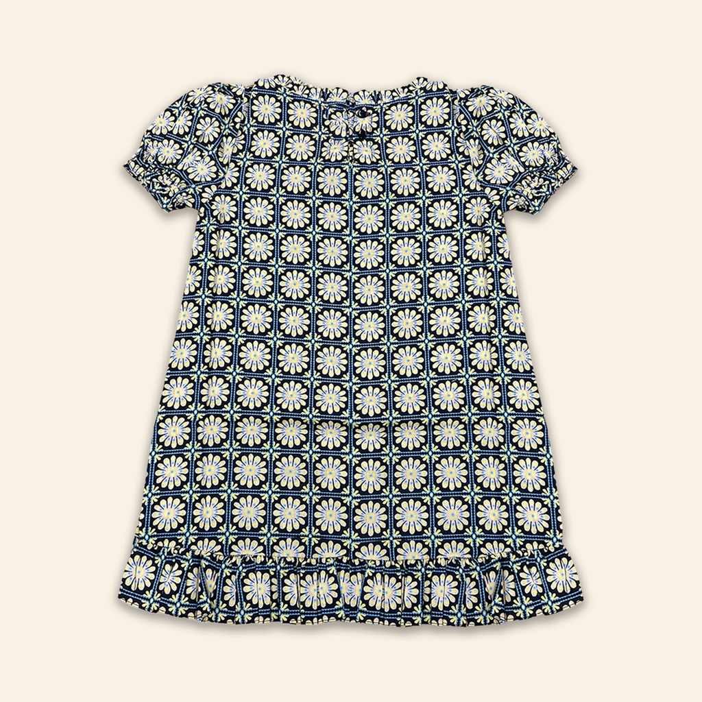 Kids Bella Dress Starflower Tile – Muzungu Sisters UK