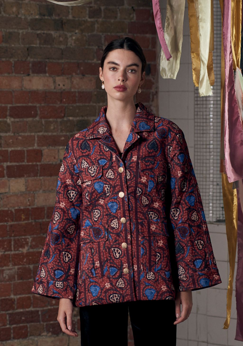 Dylan Jacket Batik Heart – Muzungu Sisters UK