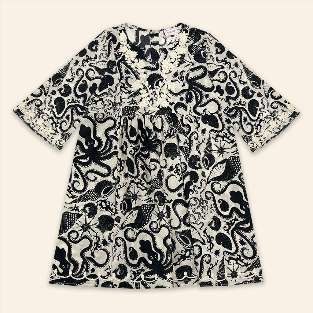 Kids Mia Dress Octopus Friend – Muzungu Sisters UK
